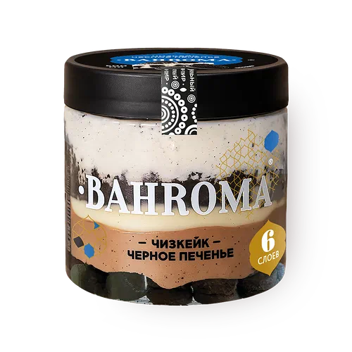 Мороженое пломбир чизкейк Bahroma чёрное печенье, 320 г — купить с ...