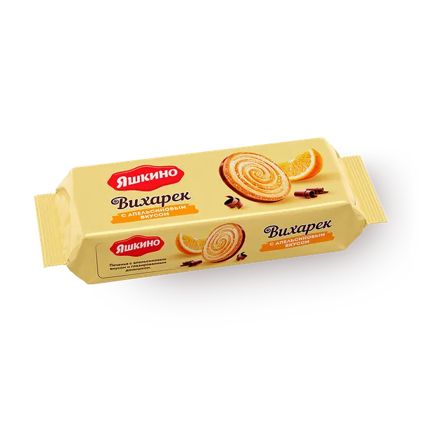 Печенье Choco Pie Orion апельсин с кусочками шоколада, 360 г — купить с ...