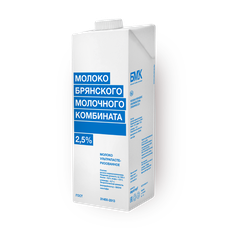 Молоко 2,5% «БМК» ультрапастеризованное — купить с доставкой из Яндекс ...