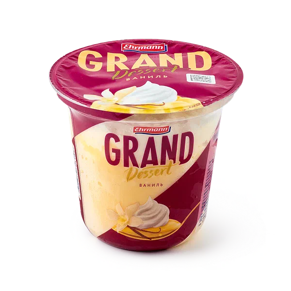 Пудинг Grand Dessert Ehrmann шоколад 5,2%, 200 г — купить с доставкой ...