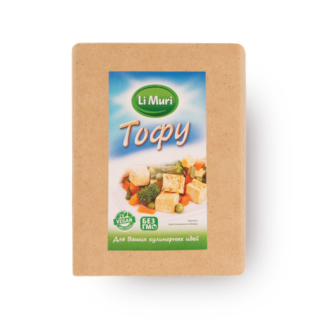 Сыр Тофу Li-Muri соевый 300 г — купить по цене 259 ₽ с доставкой из ...