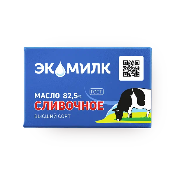 Масло сливочное 72,5% «Очень важная корова» крестьянское халяль ...