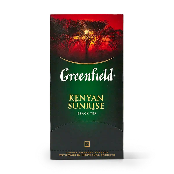 Чай чёрный Golden Ceylon Greenfield в пакетиках, 25 шт. — купить с ...