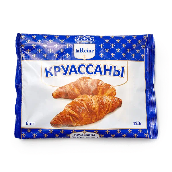 Круассаны для выпечки La Reine с шоколадом, 420 г — купить с доставкой ...