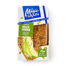 Хлебцы мультизлаковые Magic Grain с тыквенными семечками, с семенами ...