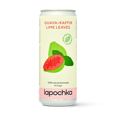 Лимонад Lapochka гуава-лайм без сахара, 330 мл — купить с доставкой из Яндекс Лавки