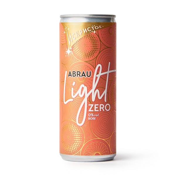 Напиток винный безалкогольный Abrau Light Zero белый полусладкий ...
