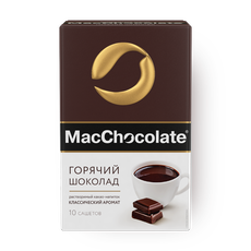 Горячий шоколад растворимый MacChocolate порционный, 10 шт. — купить с ...
