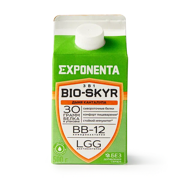 Напиток кисломолочный Exponenta Bio-Skyr 3 в 1 страчателла-пломбир без ...