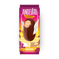 Мороженое сливочное Angelato манговый дайкири в шоколадной глазури ...