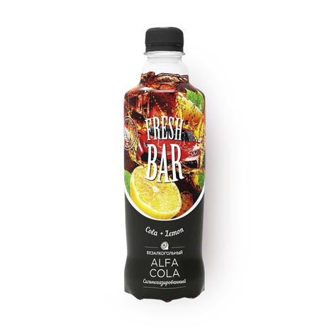 Напиток Fresh Bar Alfa Cola 480 мл — купить в Химках с доставкой из ...
