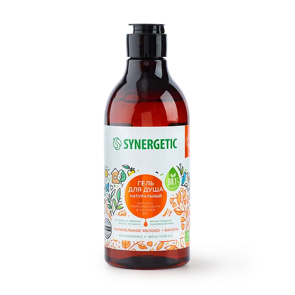 Шампунь и гель для душа мужской натуральный Synergetic 2 в 1 Энергия и сила, 250 мл — купить с ...