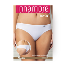 Трусы бразилиано женские Innamore Basic Acacia белый размер 46, 1 шт. — купить с доставкой из ...