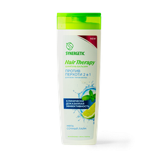 Шампунь-бальзам против перхоти Synergetic 2 в 1 Hair Therapy, 400 мл — купить с доставкой из ...