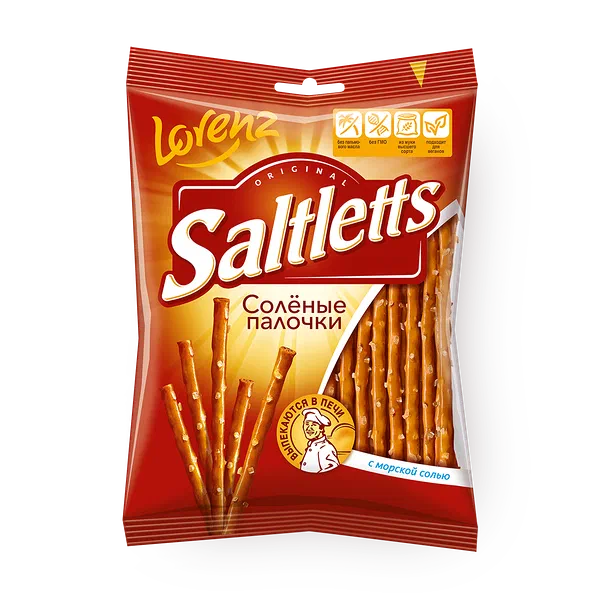 Крендели Saltletts Lorenz с солью, 150 г — купить с доставкой из Яндекс ...