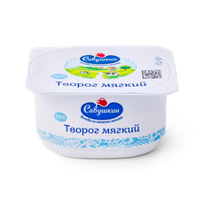 Творог мягкий 0% «Савушкин» — купить с доставкой из Яндекс Лавки