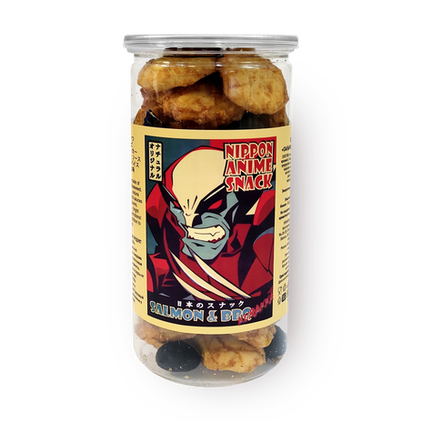 Снеки японские Salmon&BBQ Nippon Anime Snack, 100 г — купить с ...