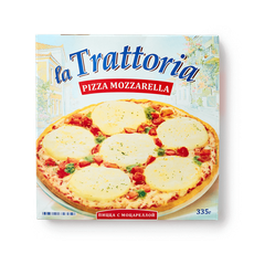 Пицца Моцарелла La Trattoria замороженная, 335 г — купить с доставкой ...