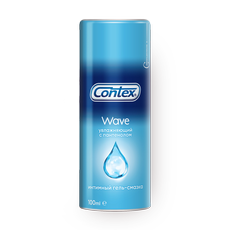 Интимный гель-смазка Contex Wave увлажняющий с пантенолом — купить с доставкой из Яндекс Лавки
