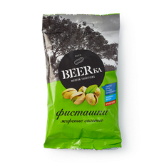 Фисташки жареные Beerka солёные, 80 г — купить с доставкой из Яндекс Лавки