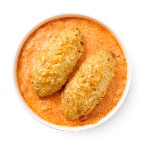 Голубцы ленивые запечённые в томатно-сметанном соусе, 250 г — купить с ...