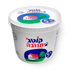 גם קוטג' תנובה %5, 250 ג' אפשר לקנות ב-Yango Deli, הסופר השכונתי והזול