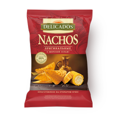 Чипсы кукурузные оригинальные Delicados Nachos 150 г — купить в ...