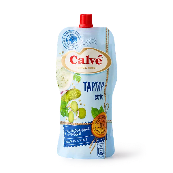 Соус Сырный Цезарь Calve 230 г — купить с доставкой из Яндекс Лавки