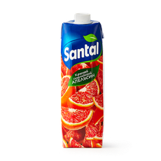 Напиток сокосодержащий Красный сицилийский апельсин Santal — купить с ...