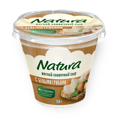 Сыр творожный Arla Natura с белыми грибами 60%, 150 г — купить с ...