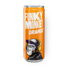 Напиток Funky Monkey Orange газированный, 330 мл — купить с доставкой ...