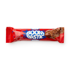 Батончик шоколадный Boombastic с ореховым кремом и хрустящим рисом, 32 ...