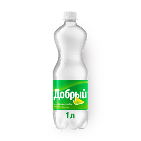 Напиток Добрый лимон-лайм 1 л — купить в Москве по цене 85 ₽ с ...