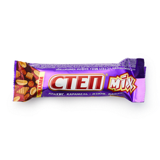 Батончик вафельный «Степ» Mix с изюмом, арахисом и карамелью, 44 г ...