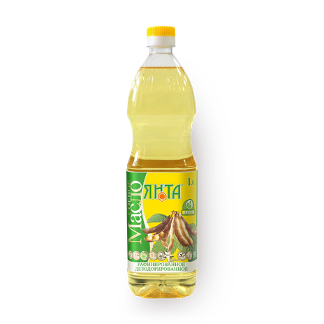 Масло соевое «Янта» рафинированное, 1 л — купить с доставкой из Яндекс ...
