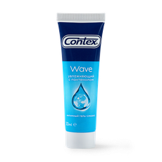 Интимный гель-смазка Contex Wave увлажняющий с пантенолом, 30 мл ...