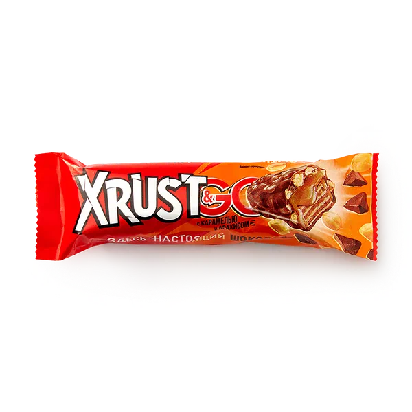 Батончик вафельный Степ Mix «Славянка с изюмом арахисом и карамелью 40 г — купить с доставкой