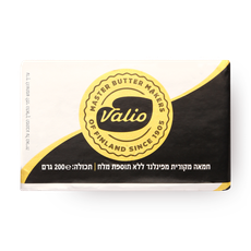 Valio Unsalted butter, 200 g — buy with delivery from Yango Deli