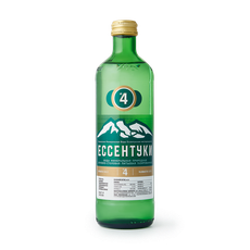 Вода минеральная «Ессентуки» №4 лечебно-столовая газированная, 450 мл ...