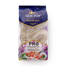 Лапша рисовая Pho Noodles Sen Soy, 300 г — купить с доставкой из Яндекс Лавки