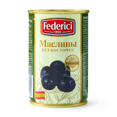 Маслины Federici без косточки, 300 г — купить с доставкой из Яндекс Лавки