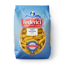 Макароны Перья рифлёные Federici №23, 400 г — купить с доставкой из Яндекс Лавки