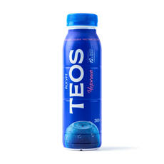 Йогурт питьевой Teos Active черника 1,8%, 260 г — купить с доставкой из ...