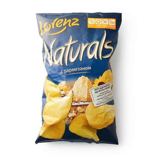 Чипсы Naturals Lorenz с паприкой, 100 г — купить с доставкой из Яндекс ...