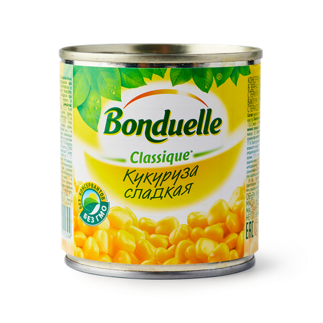 Кукуруза сладкая «Бондюэль», 170 г — купить с доставкой из Яндекс Лавки