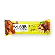 Батончик протеиновый Beauty Fit Snugers миндаль-карамель без сахара, 50 ...