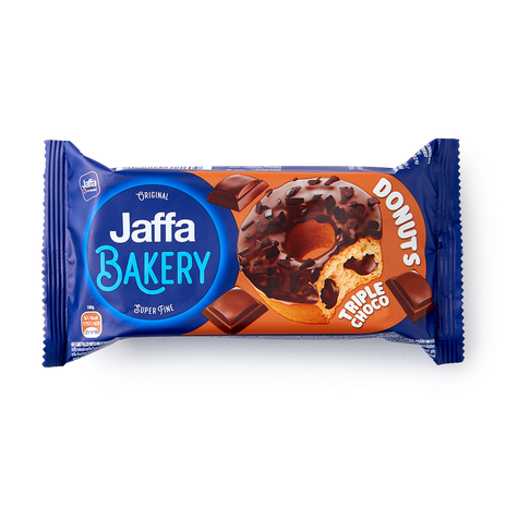 Донат Три шоколада Jaffa Bakery, 58 г — купить с доставкой из Яндекс Лавки
