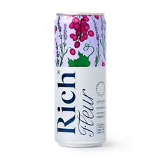 Напиток сокосодержащий Виноград-экстракт лаванды Rich Fleur, 330 мл ...