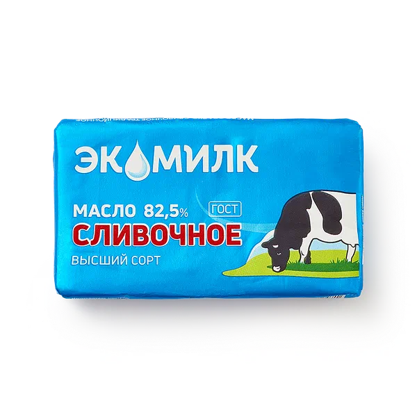 Масло сливочное 72,5% «Очень важная корова» крестьянское халяль ...