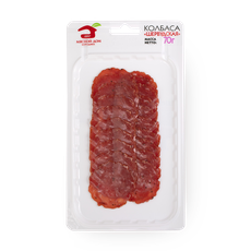 Колбаса Шервудская «Мясной дом Бородина» сырокопчёная нарезка — купить ...